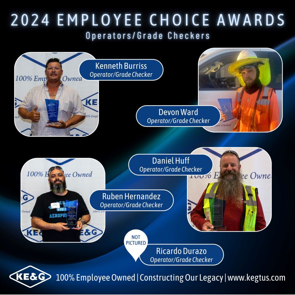Employees Choice Awards - KE&G Construction, Inc.